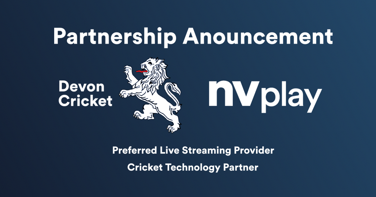 Devon Cricket and NV Play announce Three Year Live Streaming and ...